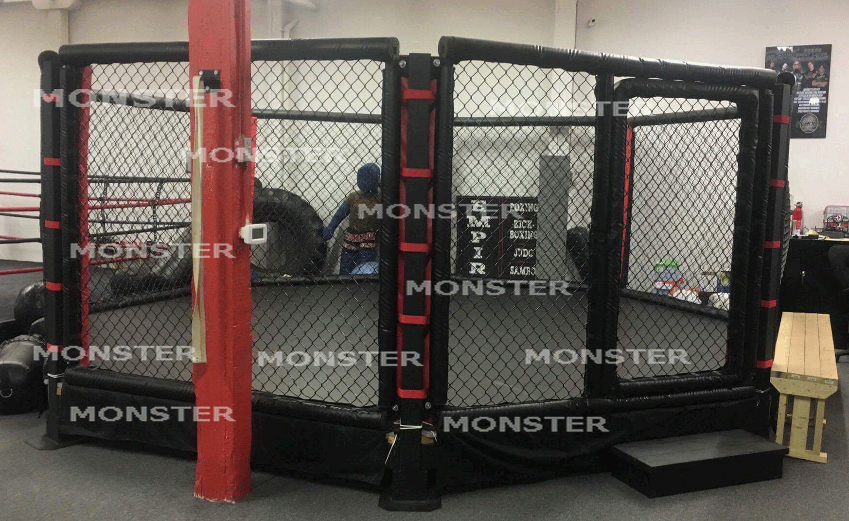 LOWBOY MMA GYM CAGE - Monster Rings and Cages