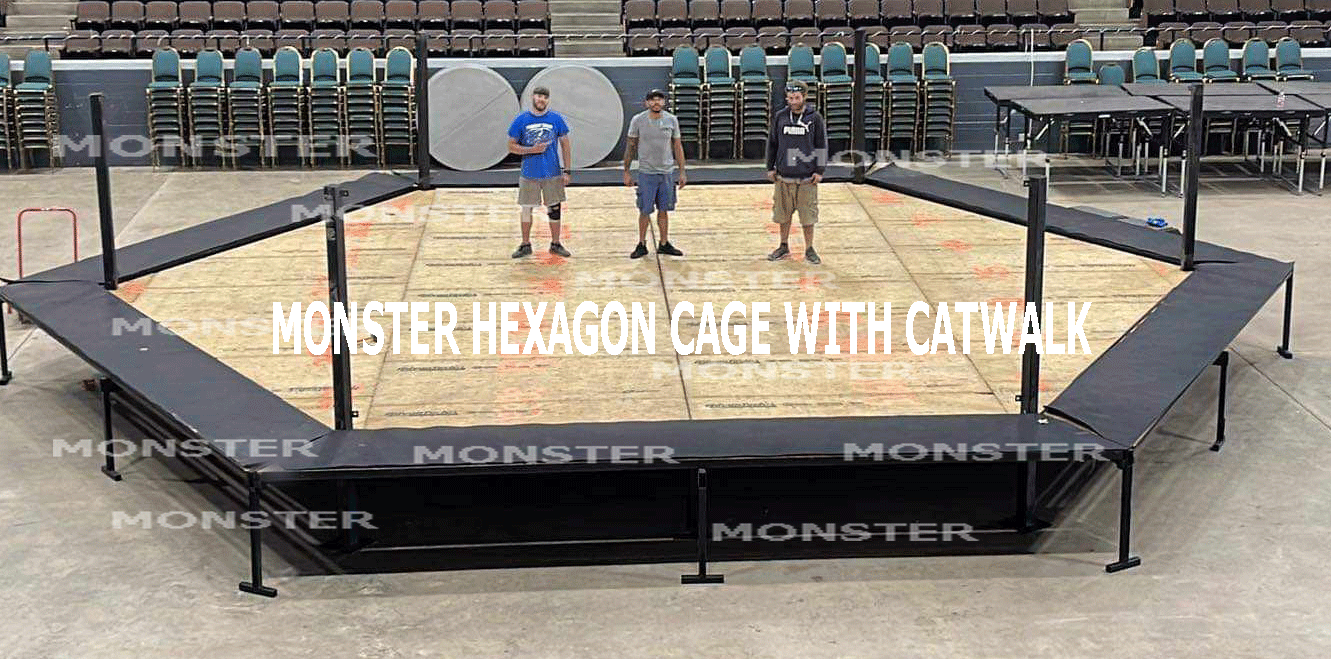 COMPETITION MMA CAGES - Monster Rings and Cages