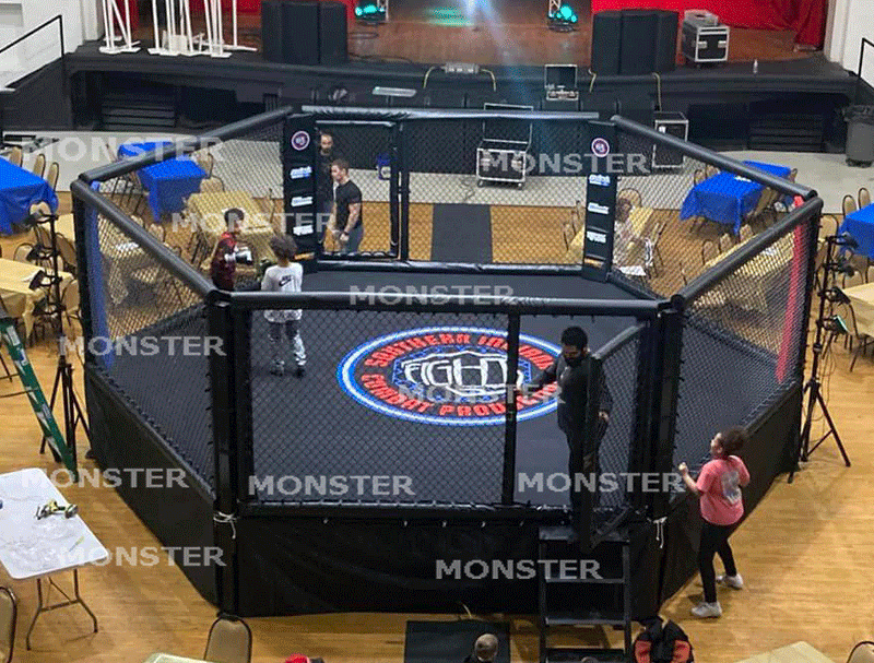 COMPETITION MMA CAGES - Monster Rings and Cages