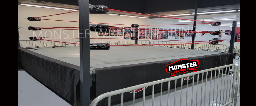 Boxing, Wrestling & MMA Equipment built by Monster Rings and Cages