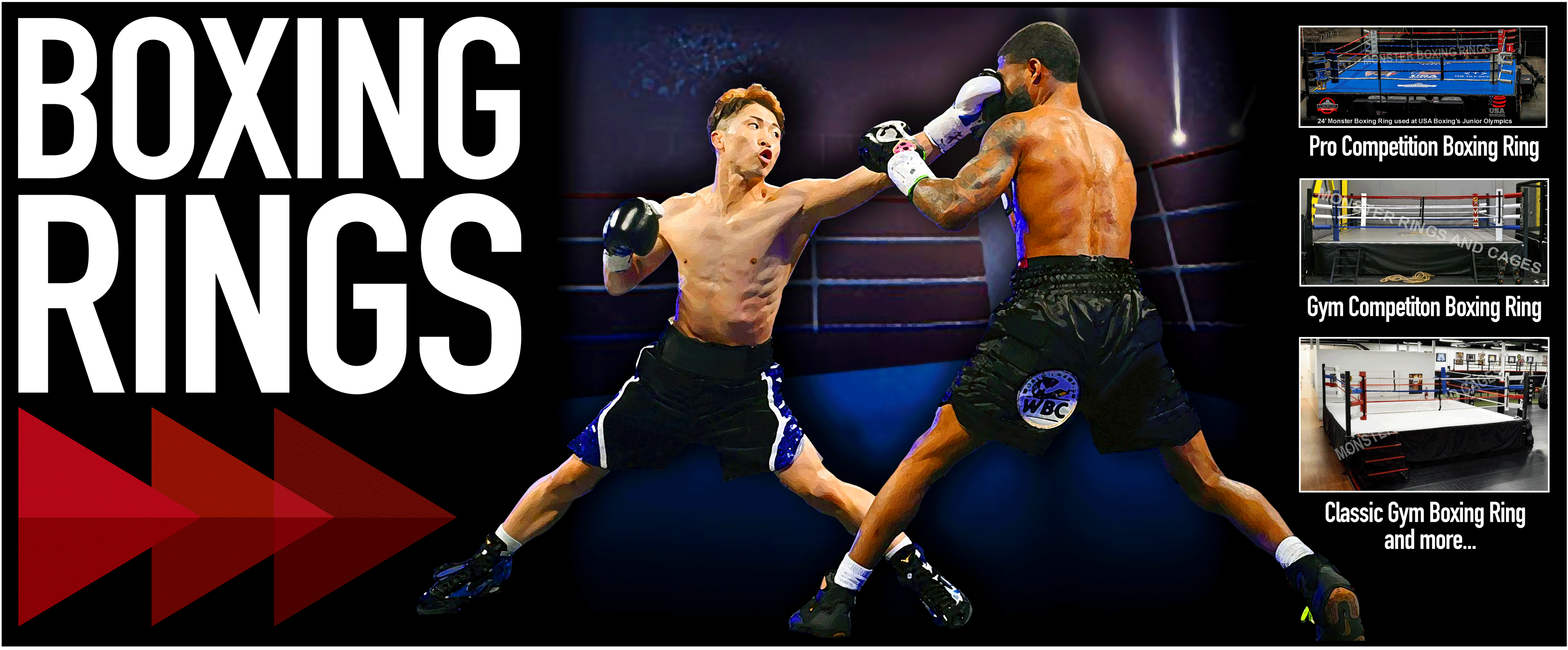 Monster Rings and Cages