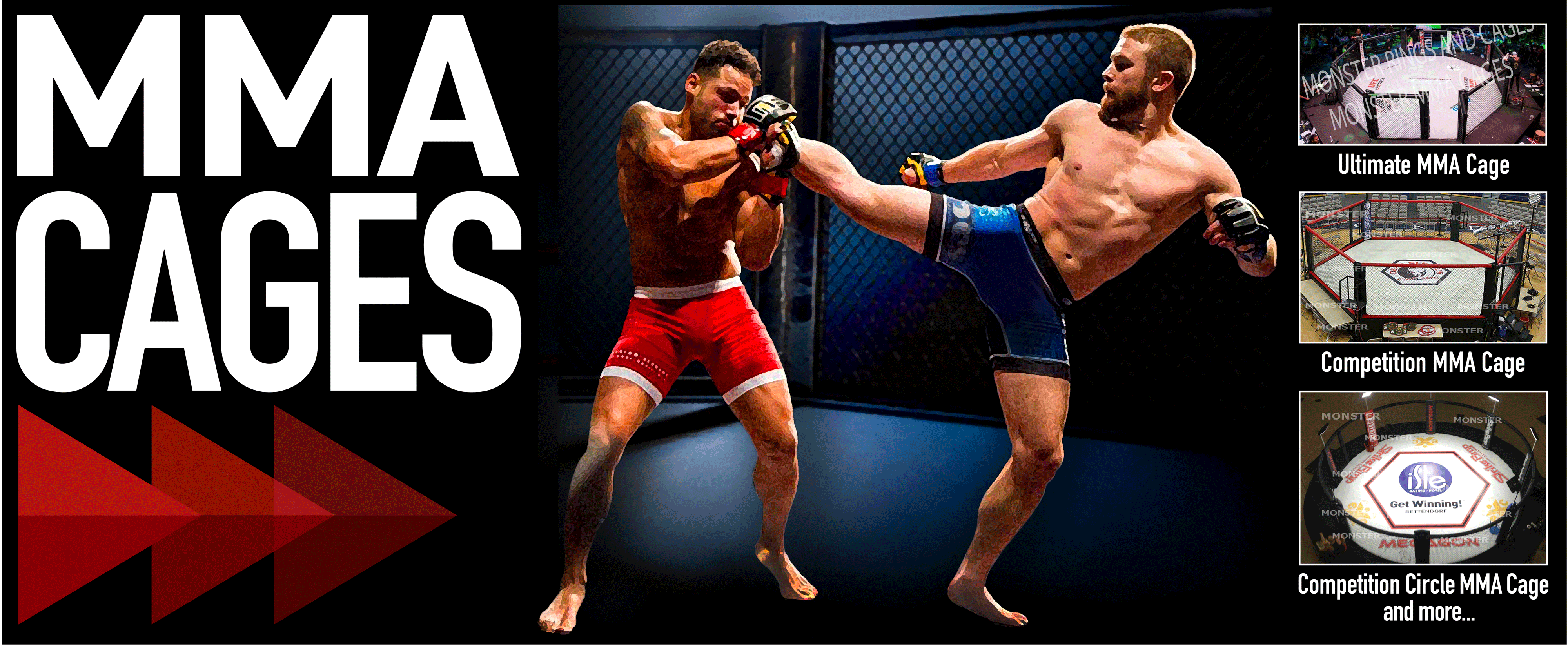 Monster Rings and Cages