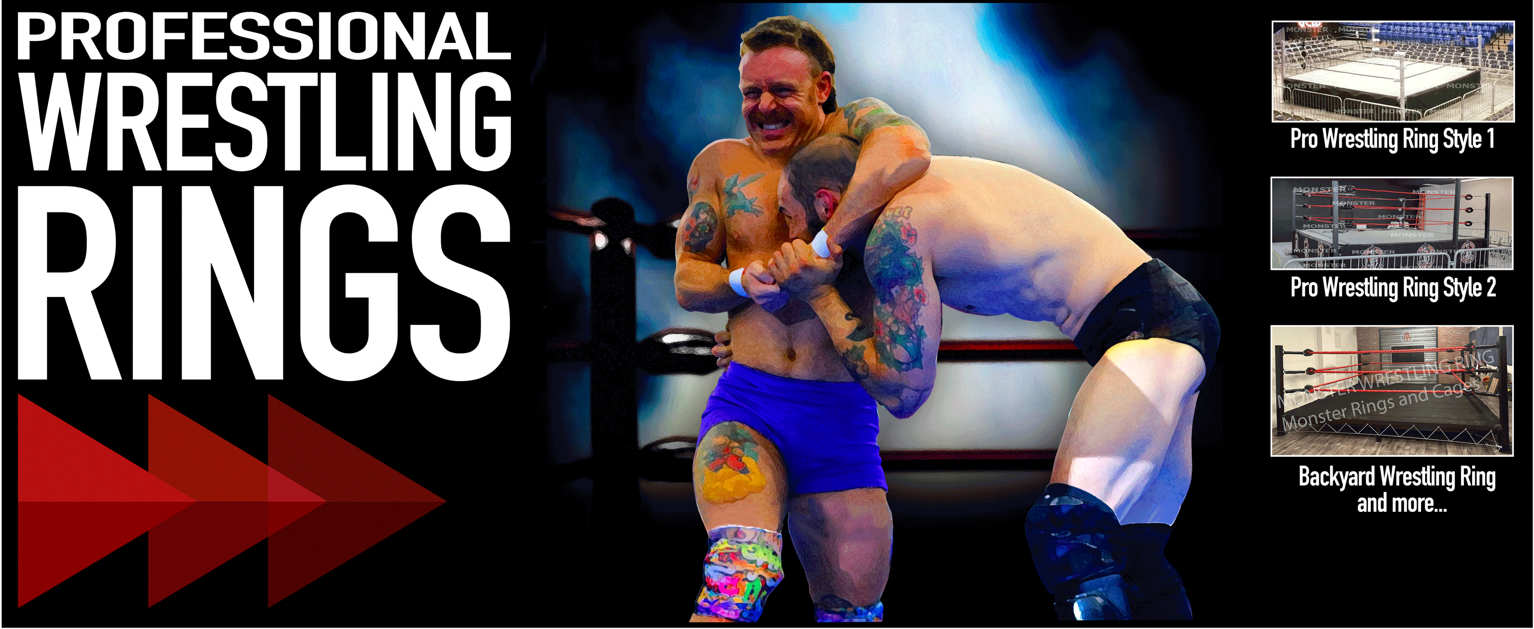 Monster Rings and Cages