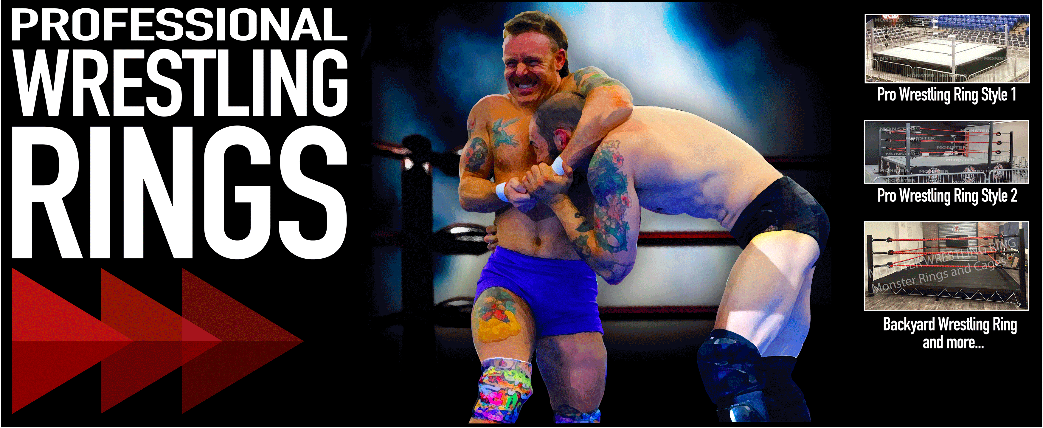 Monster Rings and Cages