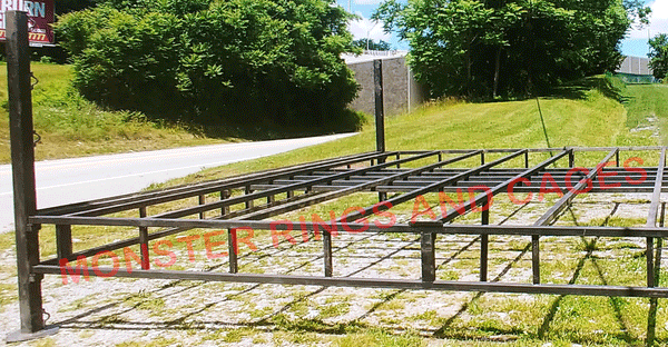 Pro Wrestling Ring Style 1 - Monster Rings and Cages