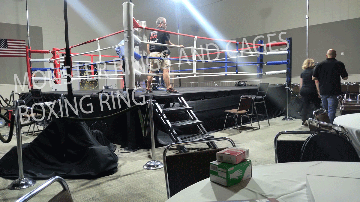 COMPETITION BOXING RING - Monster Rings and Cages