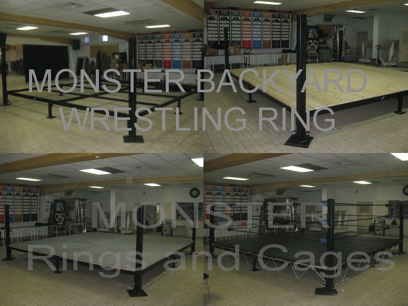 BACKYARD WRESTLING RING – Monster Rings and Cages