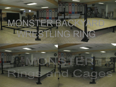 BACKYARD WRESTLING RING - Monster Rings and Cages