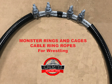 WRESTLING RING ROPE Cable – Monster Rings and Cages