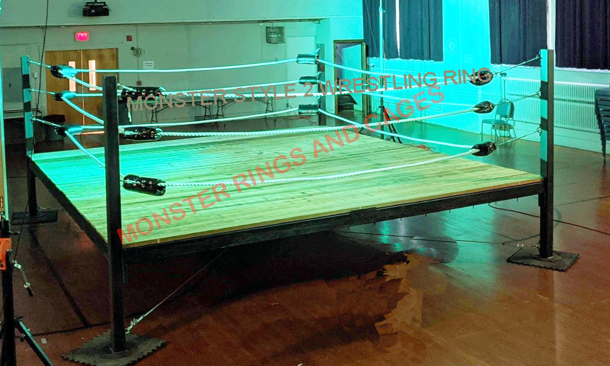 PRO WRESTLING RING Style 2 - Monster Rings and Cages